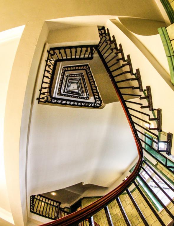 Chilehaus Hamburg Treppenhaus